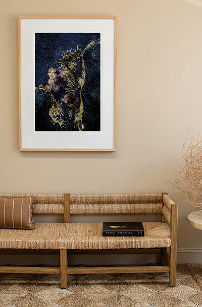 "Seaweed Pearls-Vertical" Photographic Print by Kara Rosenlund